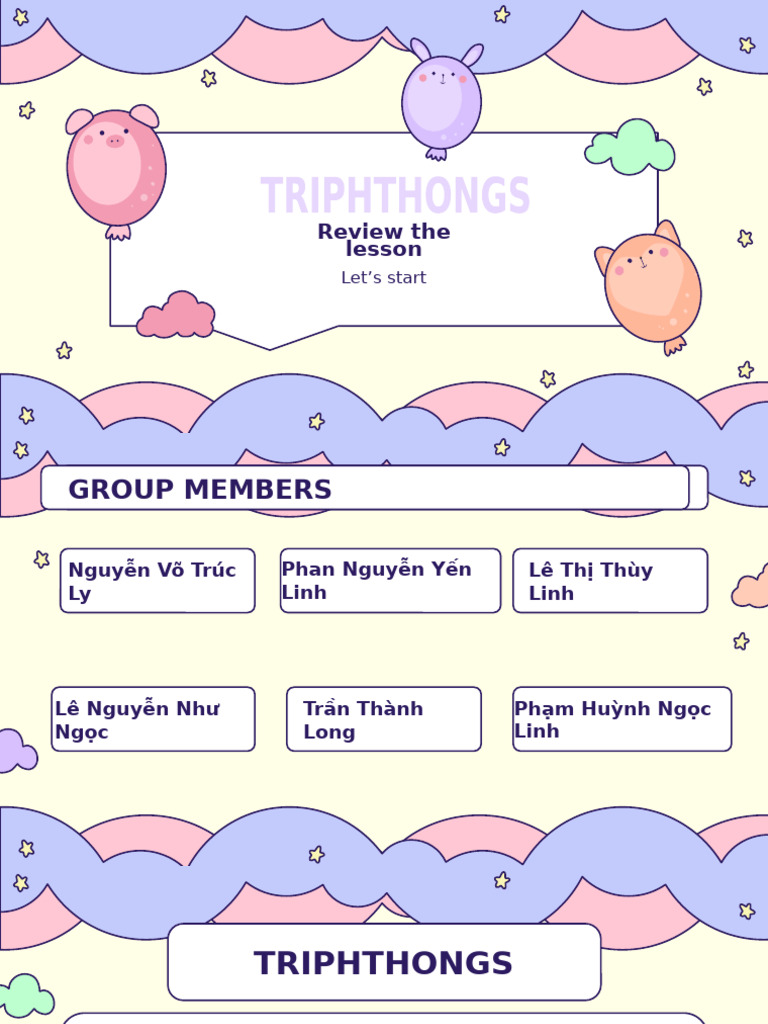 Understanding Triphthongs in English | PDF | Foreign Language Studies