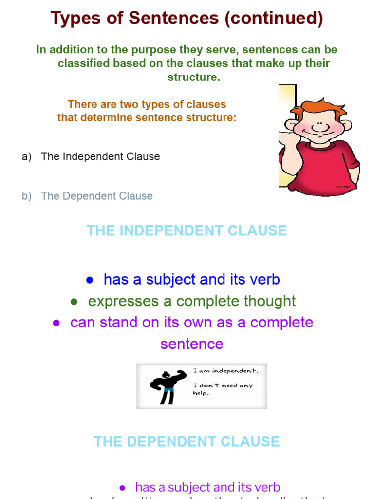 Types of Sentences Structure | PDF | Language Arts & Discipline