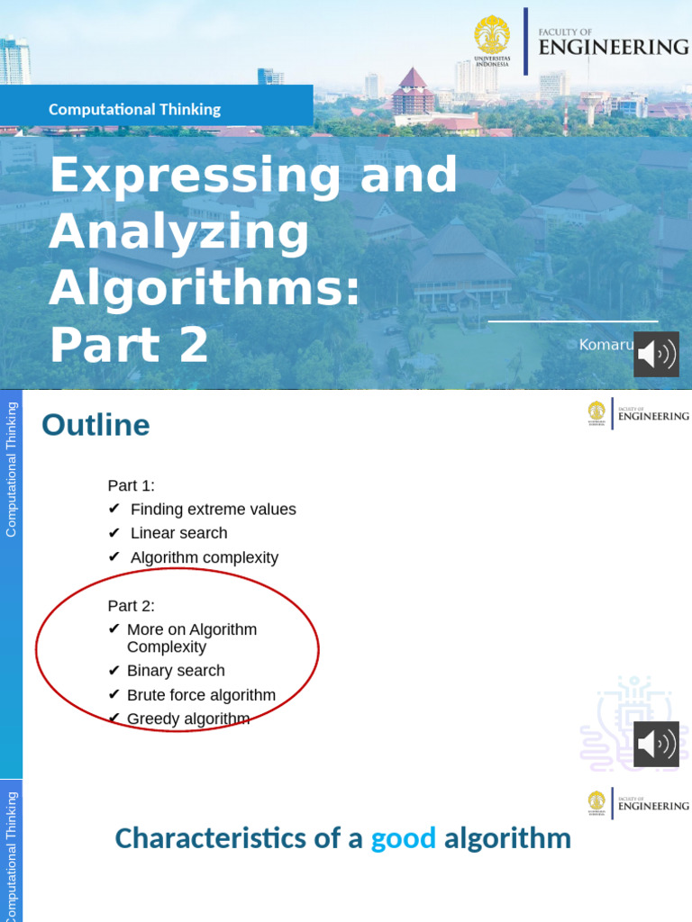 Lec06 - Analysis of Algorithm Part 2 - v3 | PDF | Time Complexity | Algorithms