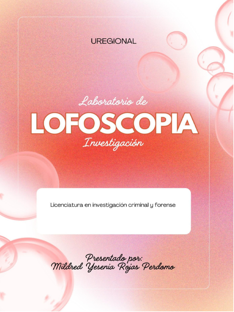 @Lof | PDF | Ciencia forense | Huella dactilar