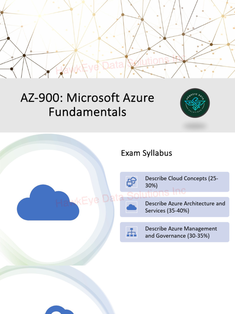 Az 900 | PDF | Cloud Computing | Software As A Service Az 900 | PDF | Cloud Computing | Software As A Service