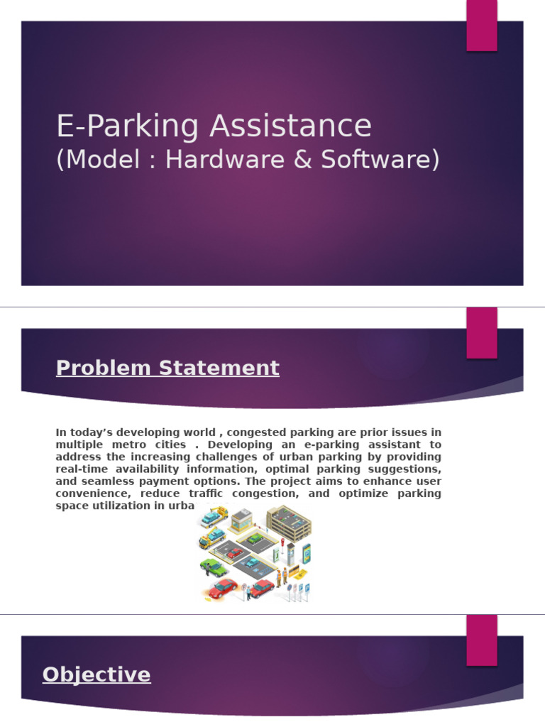 E Parking Assistance | PDF | Parking | Databases
