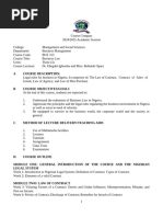 Course Allocation 2024, 2025 Session | PDF