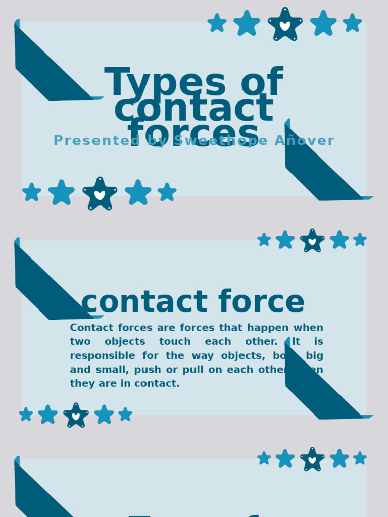 Añover TypesofContactForces | PDF | Social Science