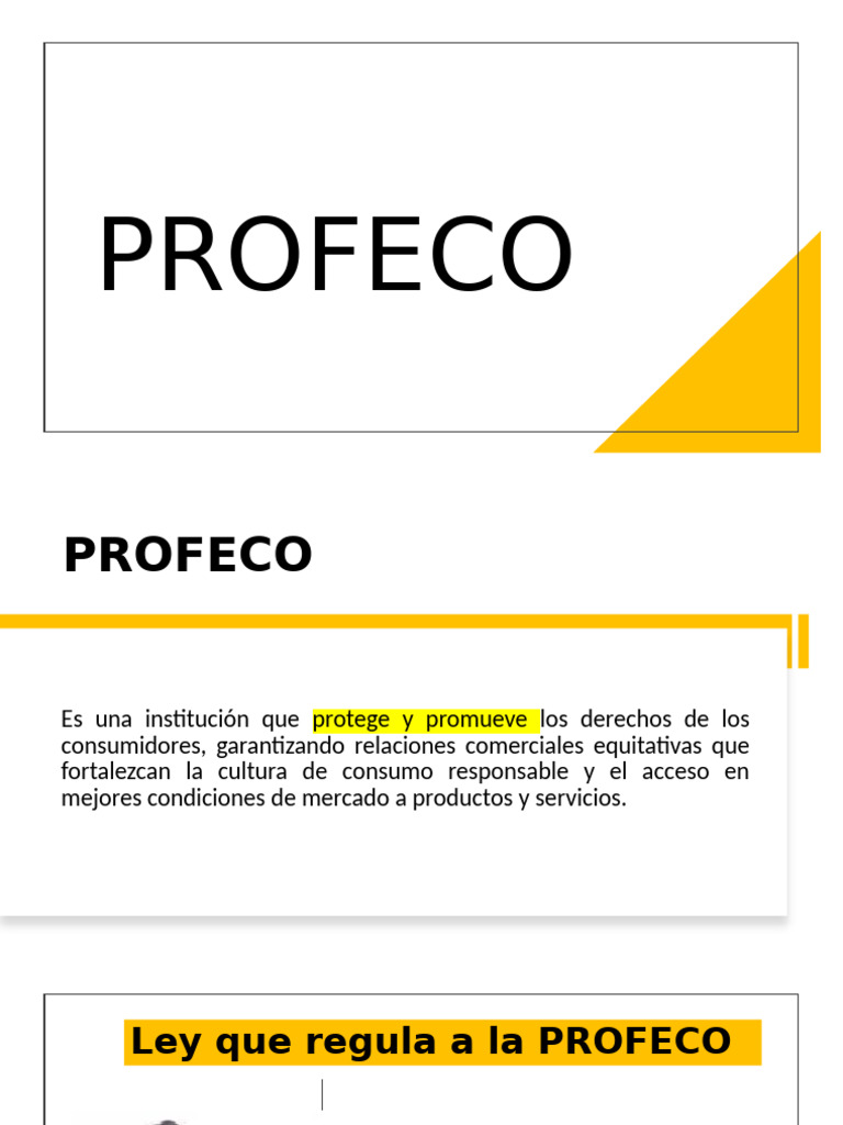 Derechos y Protección al Consumidor en México | PDF | Protección al ...
