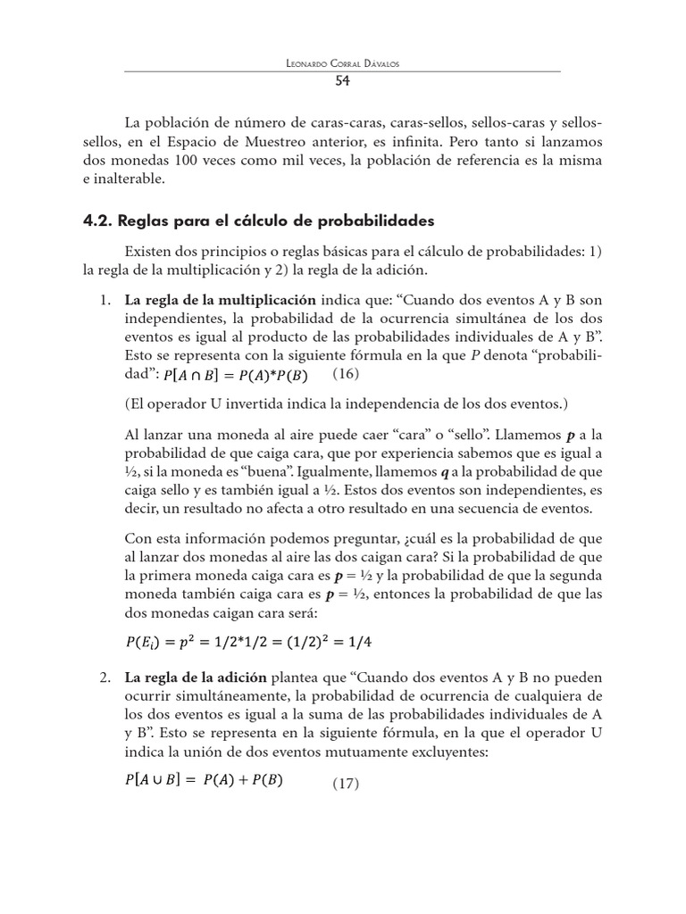 Reglas Básicas de Probabilidad | PDF | Probabilidad | Multiplicación
