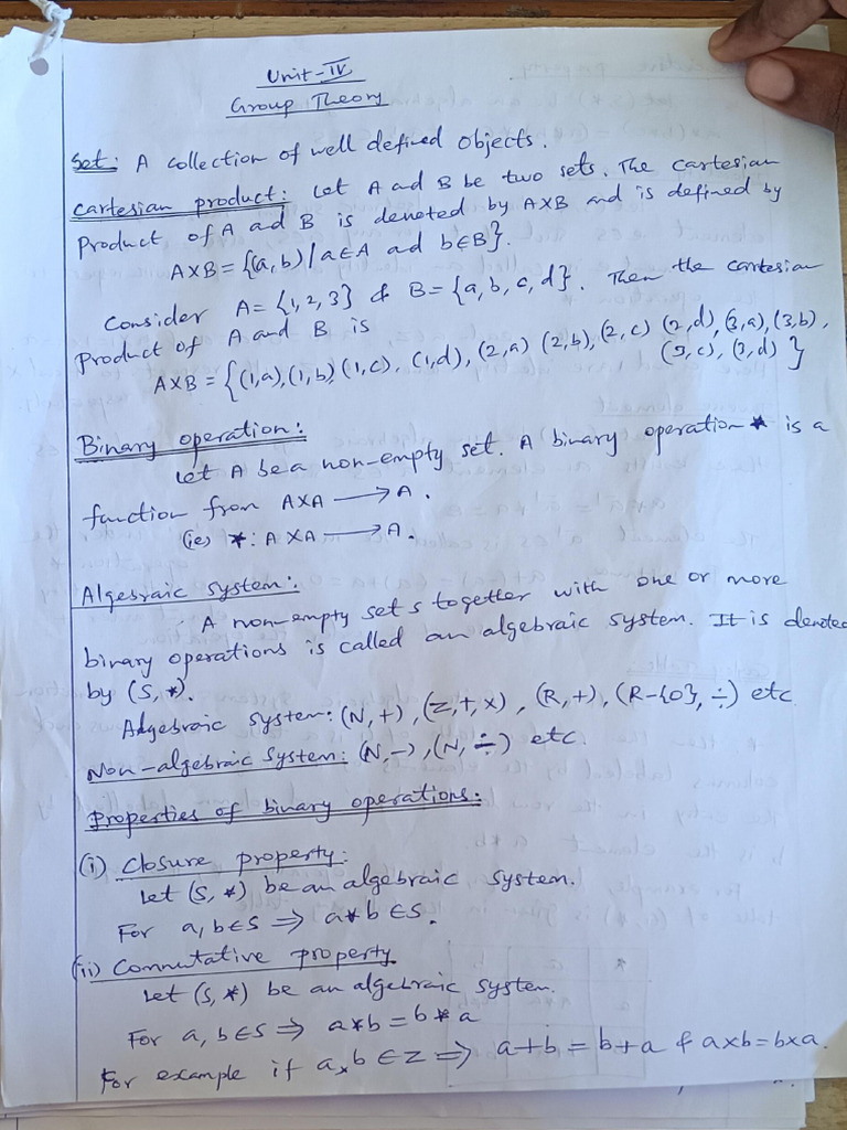 Maths Unit-4 Notes | PDF