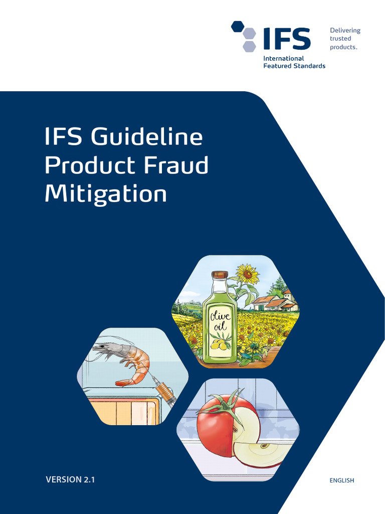 IFS Guideline Product Fraud Mitigation V21 en | PDF | Risk