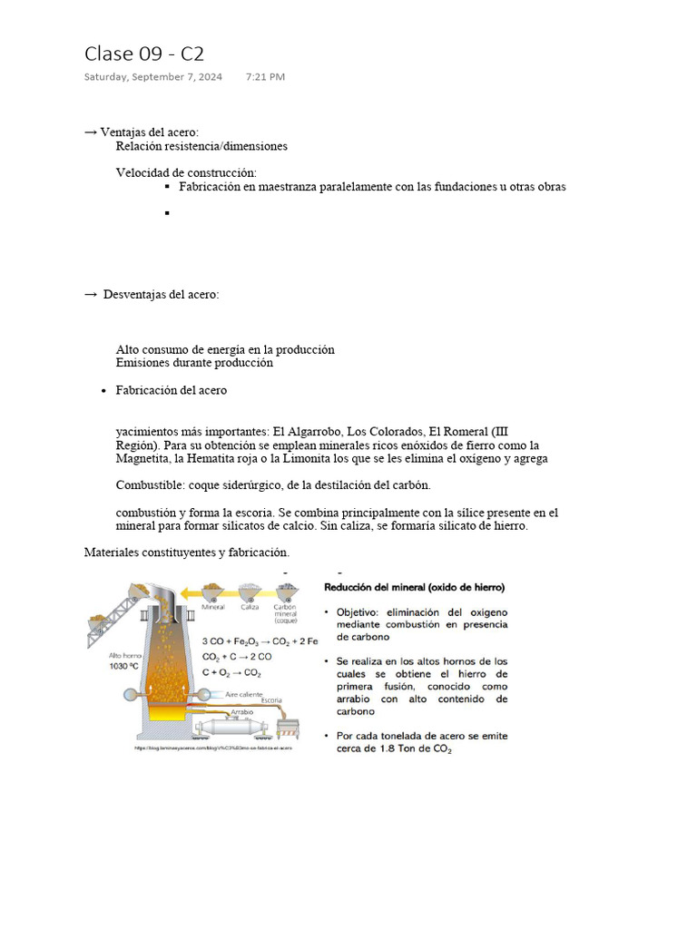 Clase 09 - C2 | PDF | Aleación | Acero