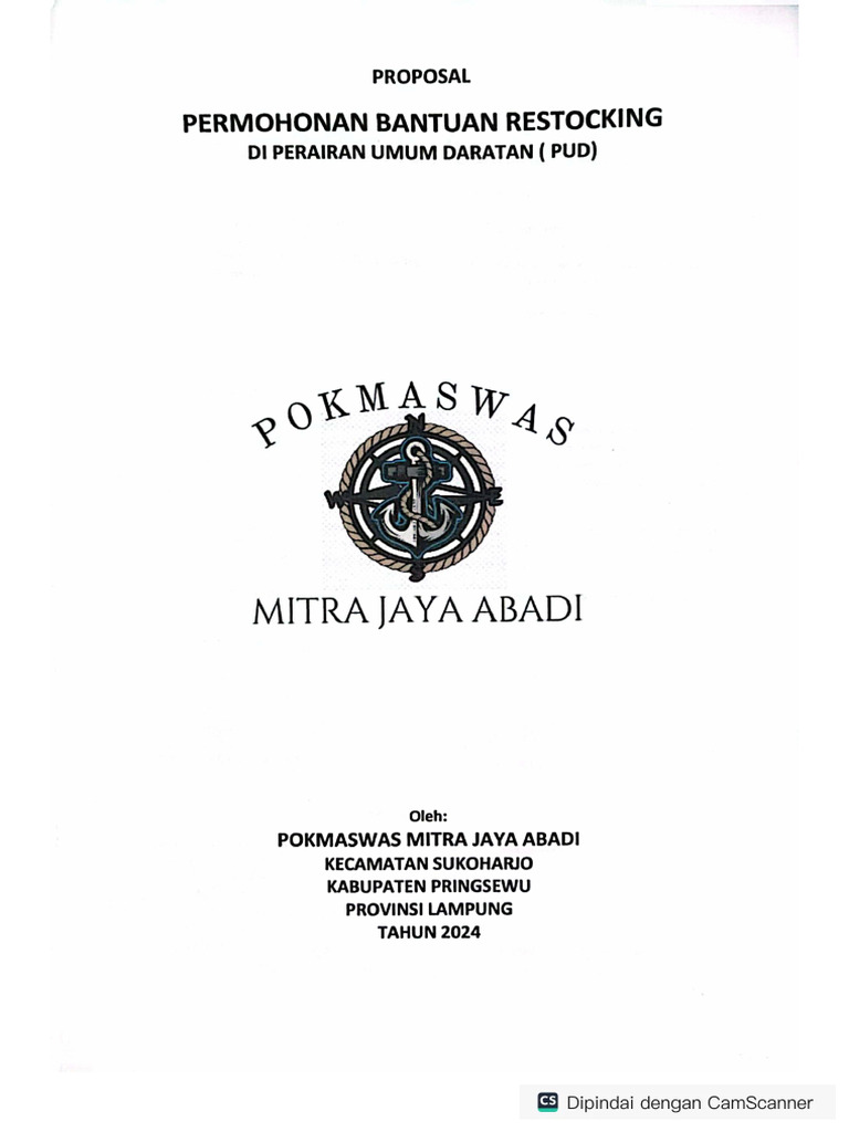 Proposal Pokmaswas | PDF