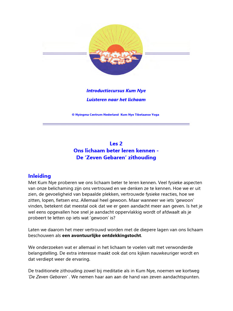 E-Introductie-Kum-Nye-les-2 | PDF