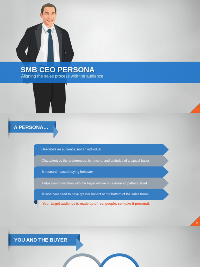 SMB CEO Persona Insights and Strategies | PDF | Employee Retention ...