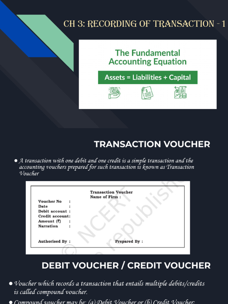 Accounting Equation Questions - Chapter - 3 | PDF