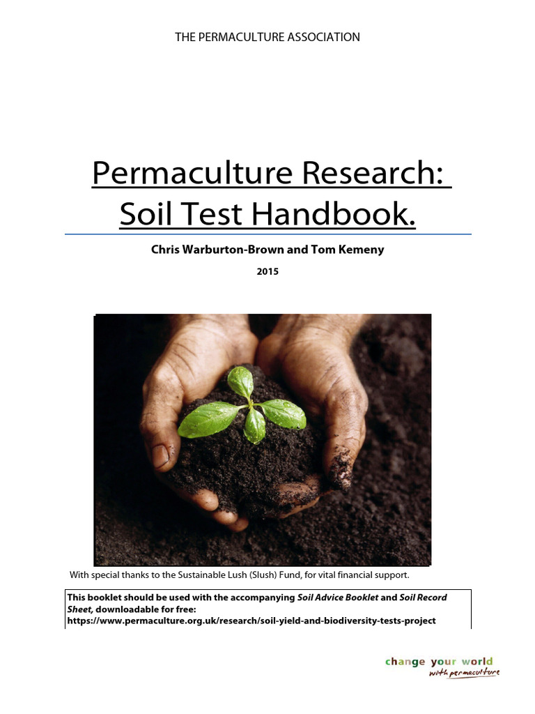 Permaculture Research Soil Test HB v.2.1 0 | PDF | Soil | Soil Science