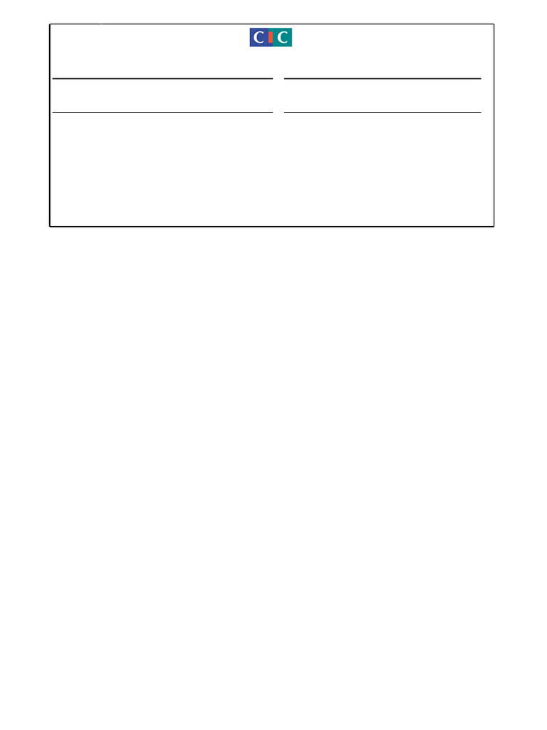 Rib Cic | PDF | Finance et gestion monétaire