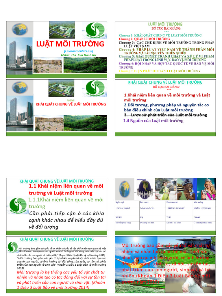 Luat Moi Truong | PDF