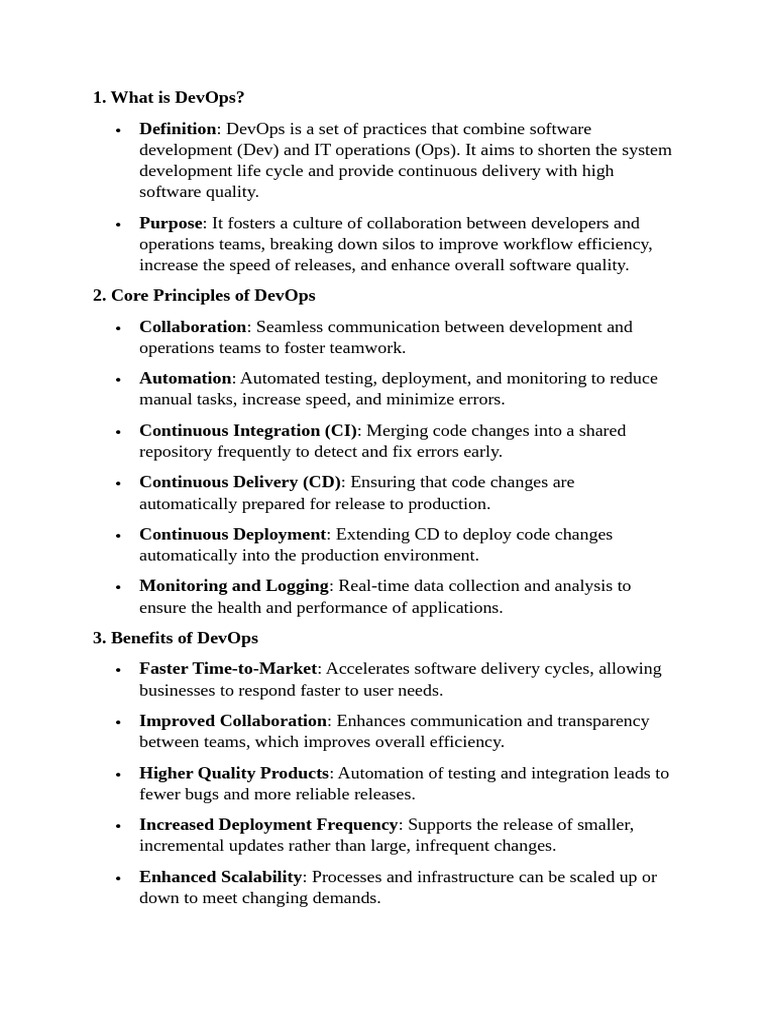 Dev Ops | PDF | Automation | Software Industry Dev Ops | PDF | Automation | Software Industry