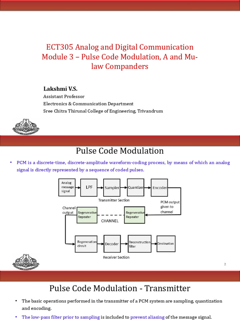 Pcm 1 Pdf Sampling Signal Processing Modulation
