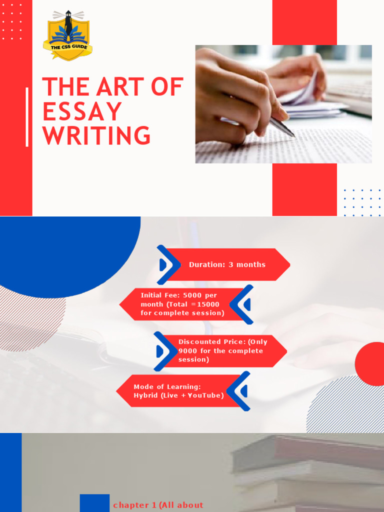 CSS Guide Essay Writing | PDF