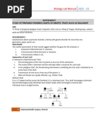 Study of Plant Population Density by Quadrat Method Lab | PDF | Density ...