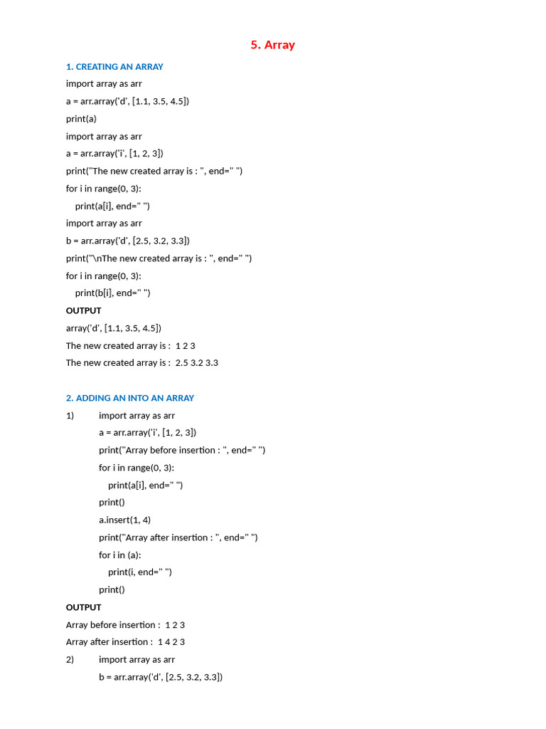 5 Array | PDF | Information Retrieval | Fruit