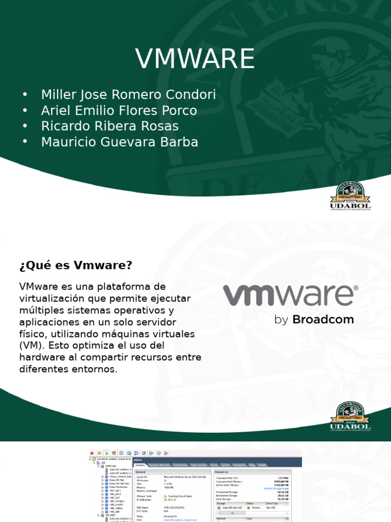 Vmware Final | PDF | V Mware | Máquina virtual