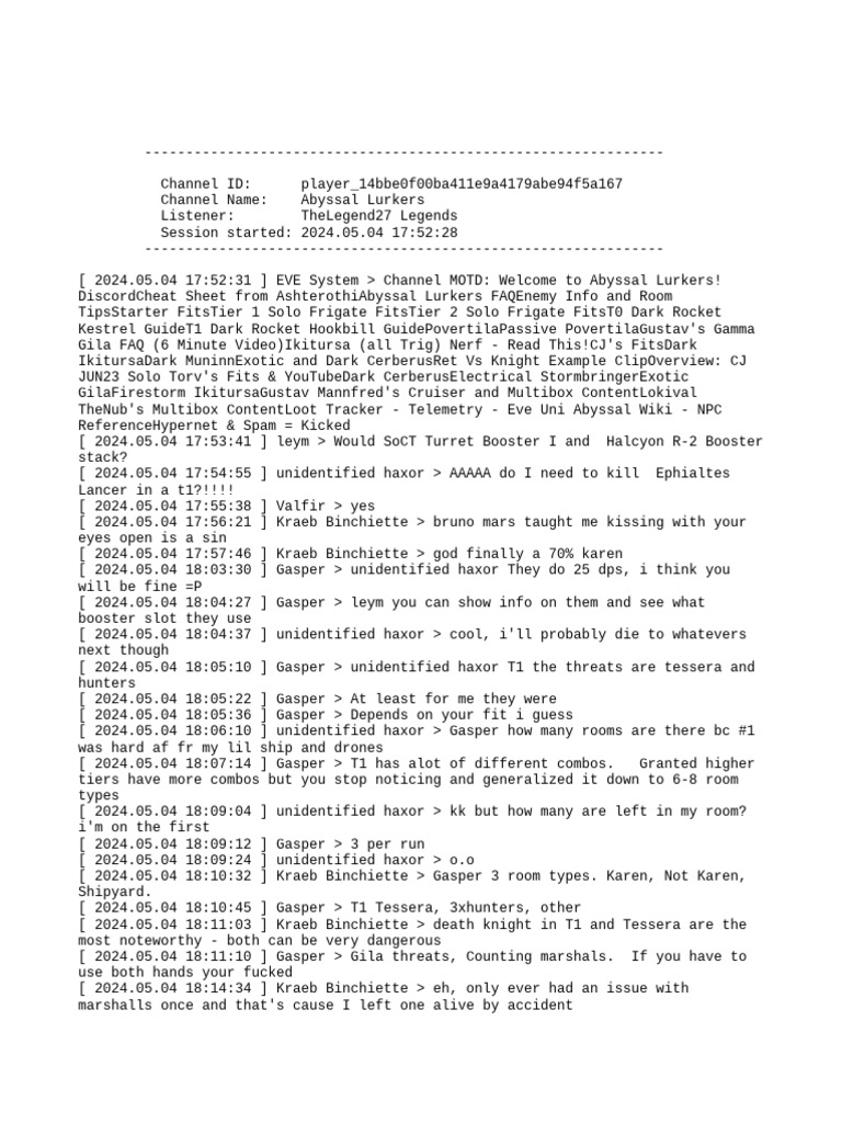 Abyssal Lurkers - 20240504 - 175228 - 2112381068 | PDF