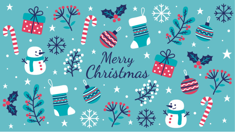 Wepik Doodle Blue Christmas Desktop Wallpaper 20221113 125839 | PDF