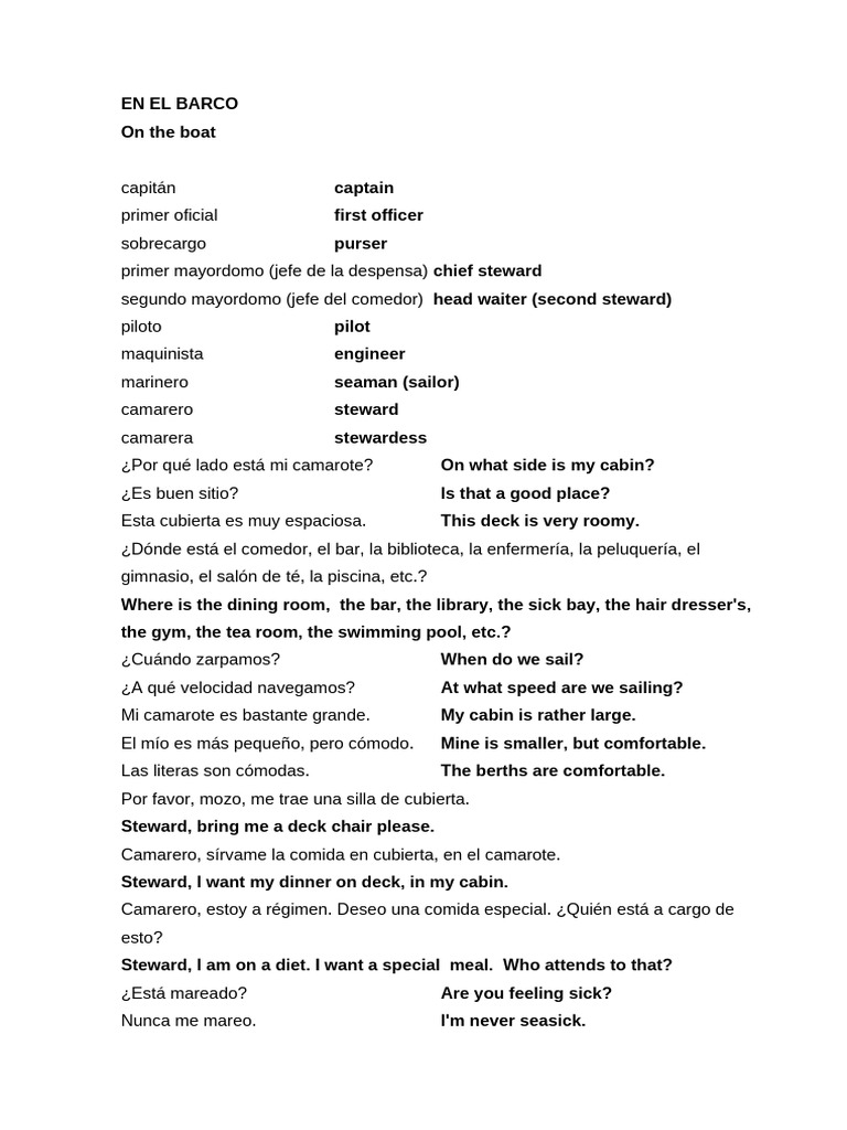 En El Barco | PDF | Poesía