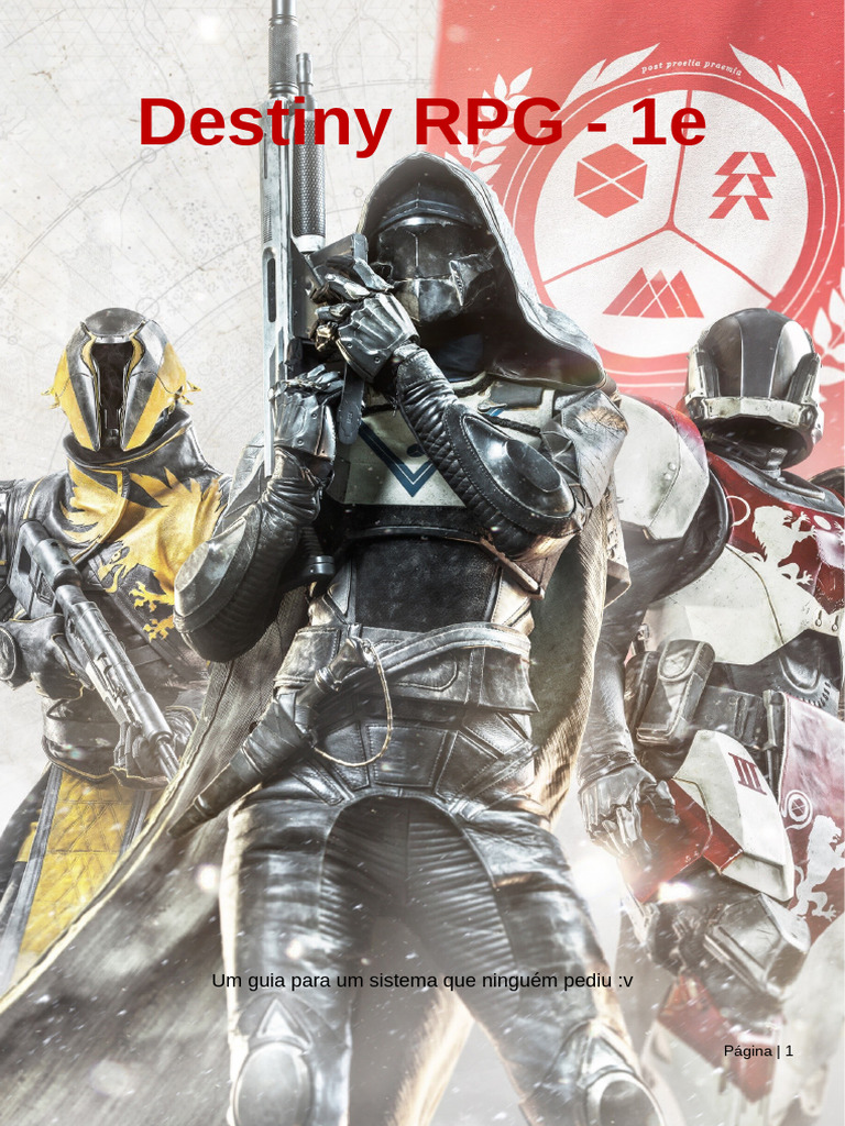 Destiny - RPG | PDF | Humano | Relâmpago