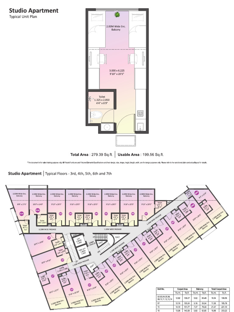 Studio Floor Plans - Wakad | PDF