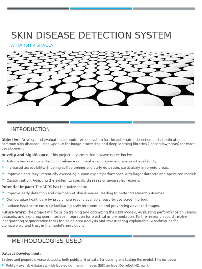 Skin Disease Detection System | PDF | Deep Learning | Image Segmentation