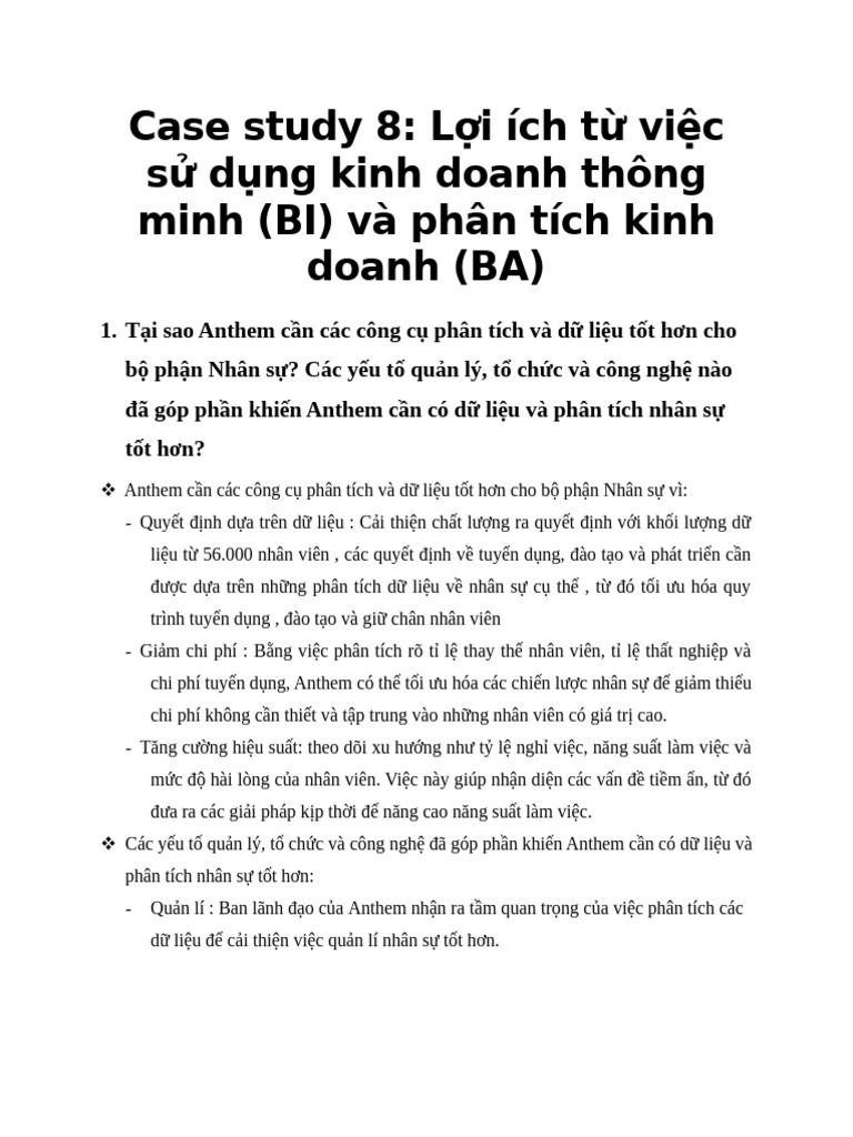 Case Study 8 Pdf