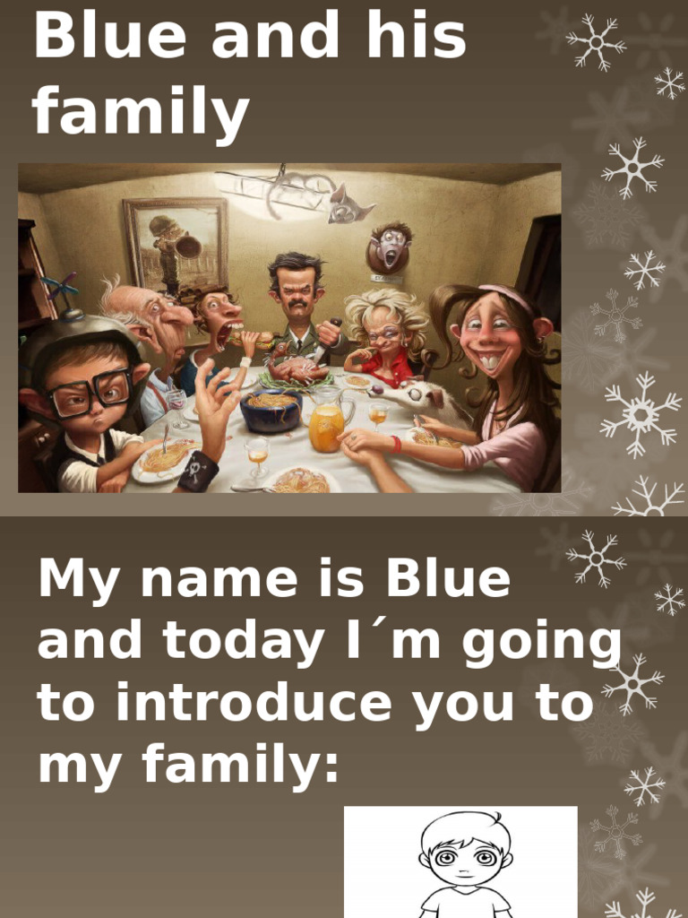 Blue and His Family 65628 | PDF