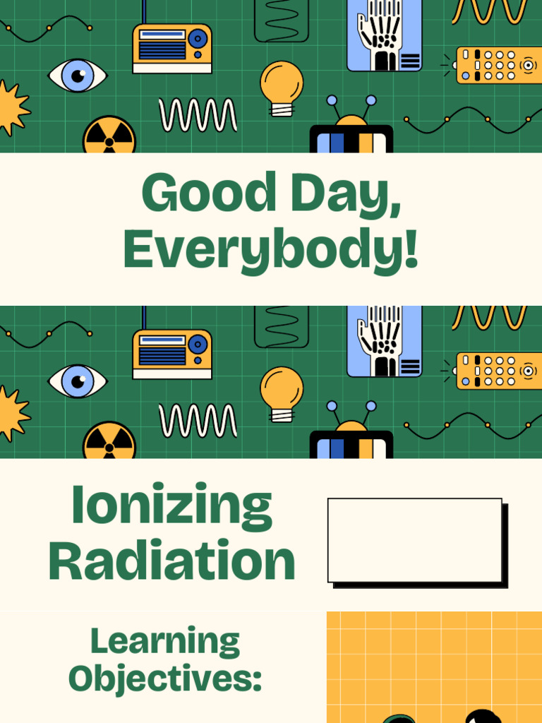 Ionizing Radiation Pdf Radiation Electromagnetic Radiation