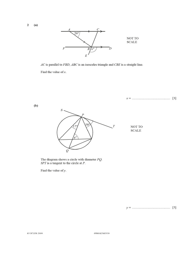 Circle Theorem 2-ws | PDF