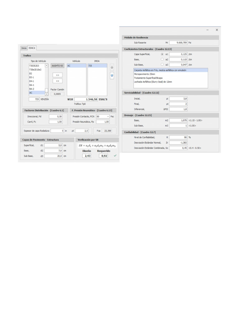 CALCULO PAV-FLEX-R6 | PDF