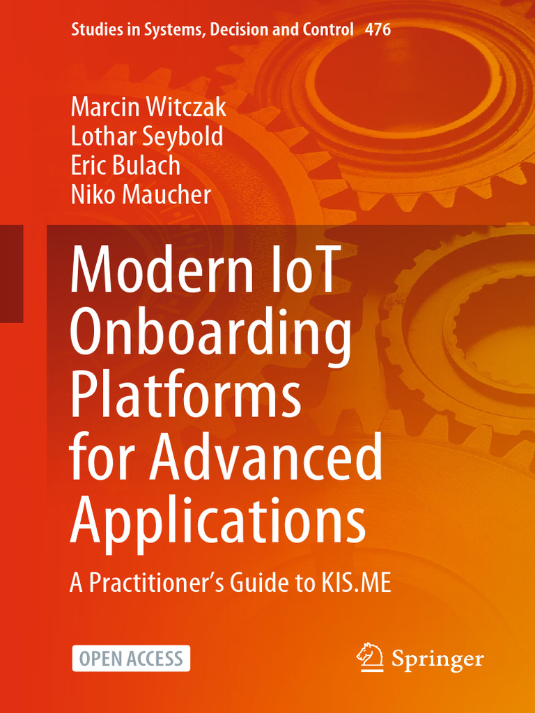 Modern Iot Onboarding Platforms For Advanced Applications: Marcin ...