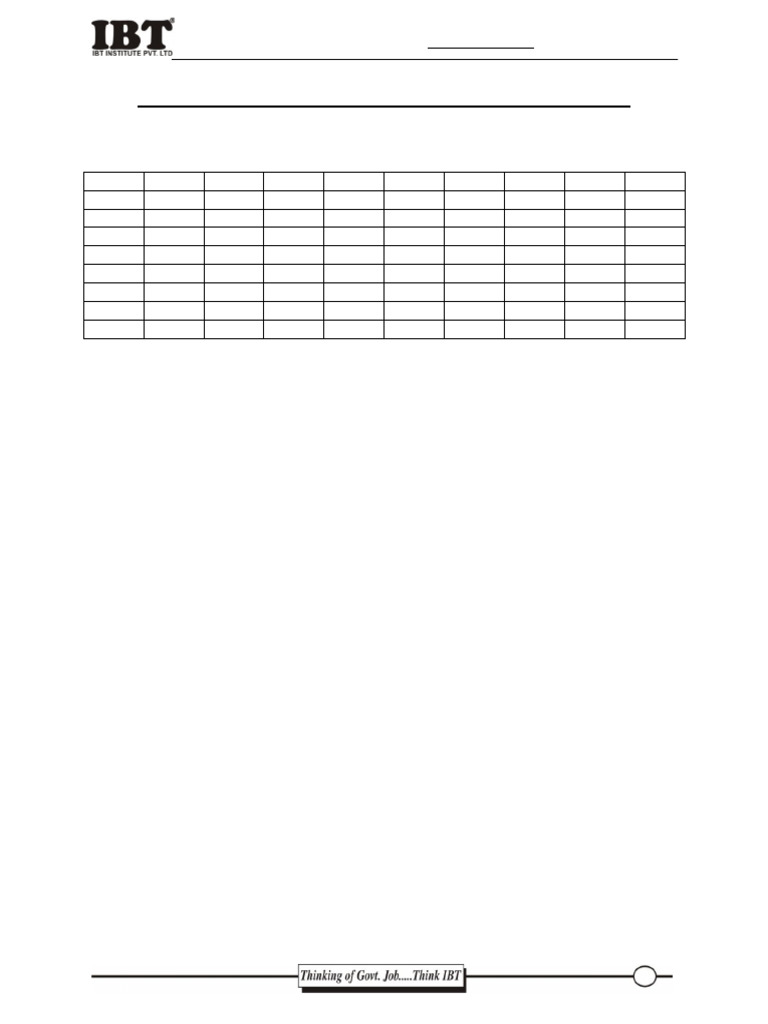 Mock 3 Answer - Key | PDF