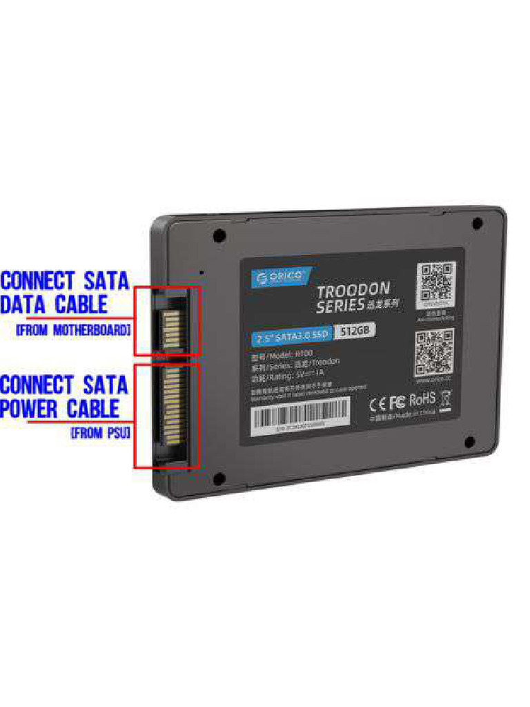 SATA SSD Connectors Power Data 450x343 | PDF