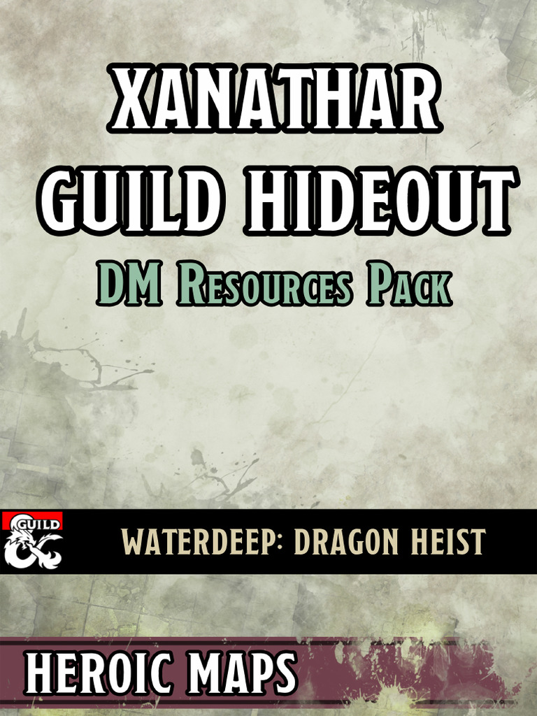 490379-HeroicMaps XanatharGuildHideout DM Resource | PDF | License | Copyright
