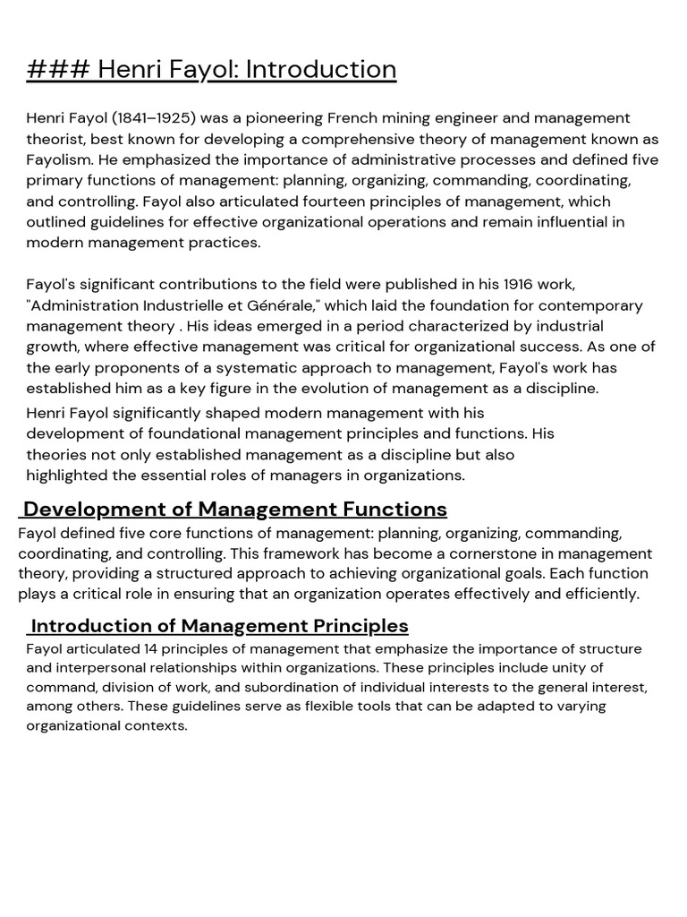 Business Studies Project Principles of Management | PDF | Team Building ...