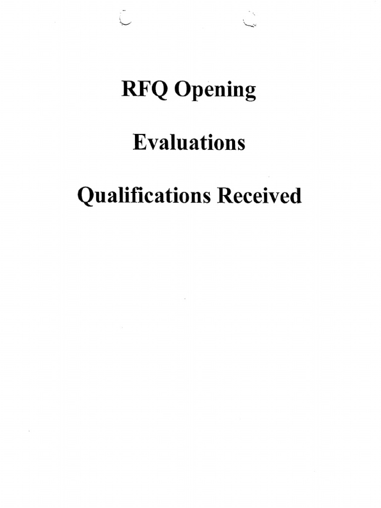 RFQ 23-R0025 City Bids On CCU Theatre | PDF