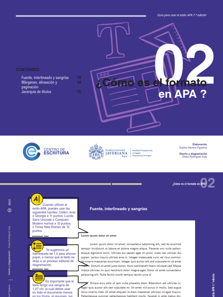 Formato APA: Guía de Estilo y Reglas | PDF | Libros | Asociacion ...