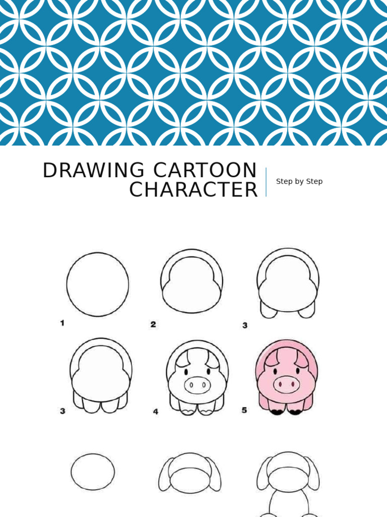 Drawing Cartoon Character Level 1 | PDF