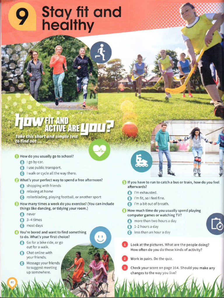 Unit 9 - Stay Fit & Healthy | PDF