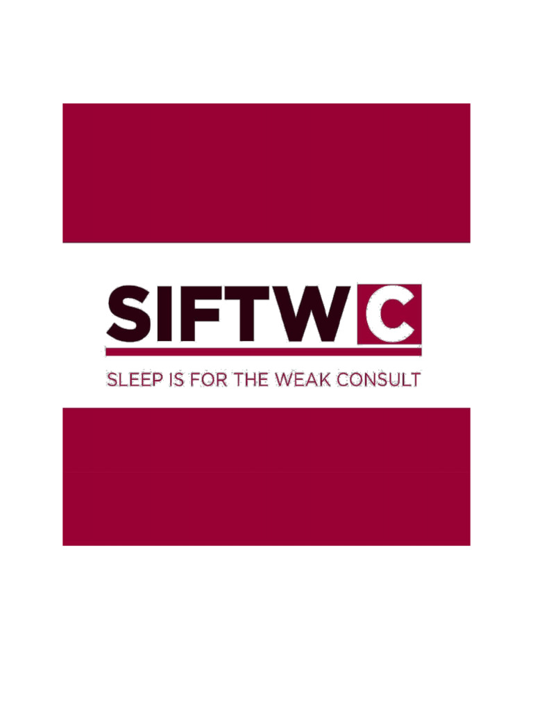 Siftw-Aaa Intervention For Nov 2024 | PDF | Audit | Going Concern