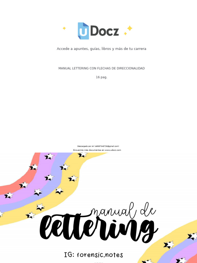 Manual Lettering Con 154540 Downloadable 6946638 | PDF | Estudios de ...