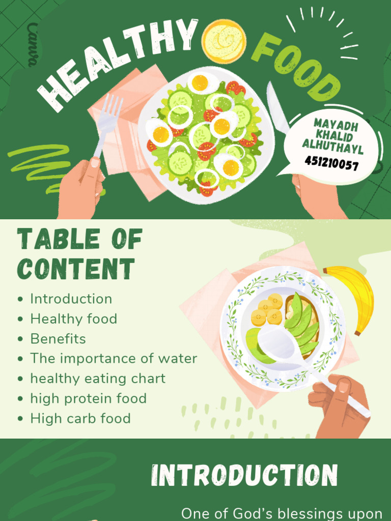 Healthy Food | PDF