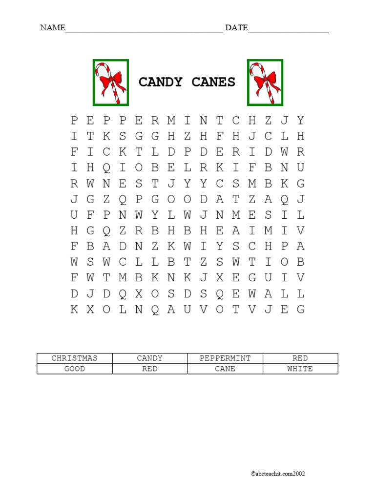 CW Candy Canes | PDF